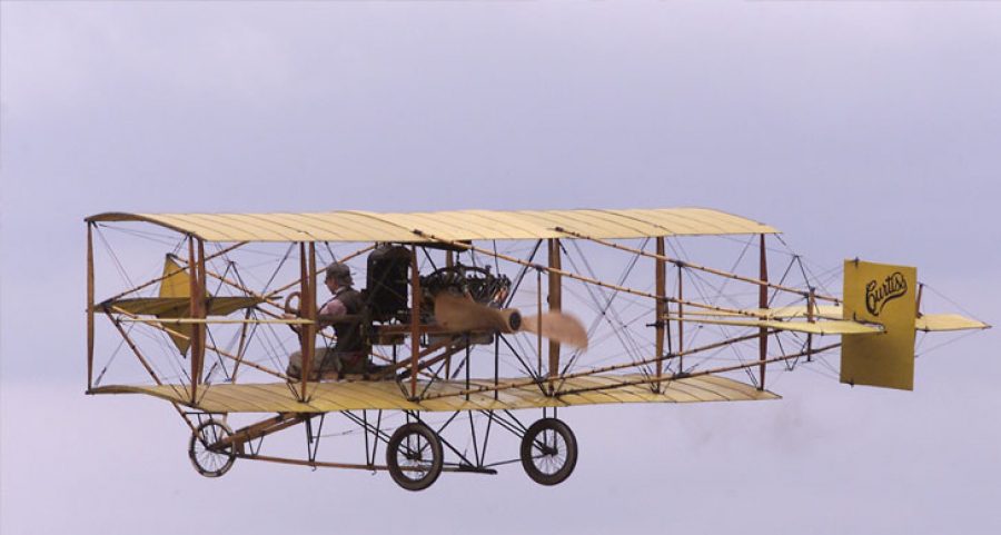 Curtiss Pusher Model D « Old Rhinebeck Aerodrome